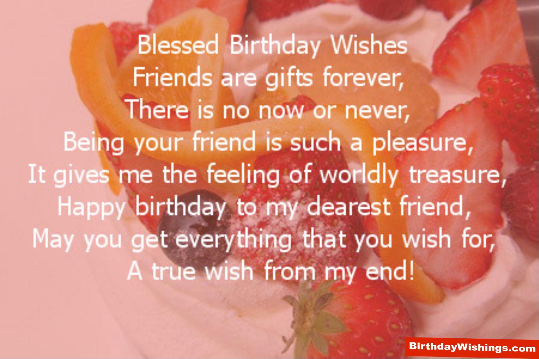 True Birthday Wish For Friend BirthdayWishings True Birthday Wish For Friend BirthdayWishings
