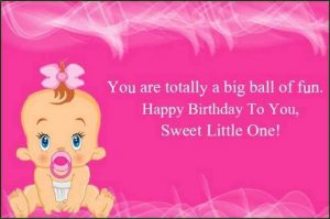 1st Birthday Wishes and Baby Birthday Messages - Baby’s First Birthday